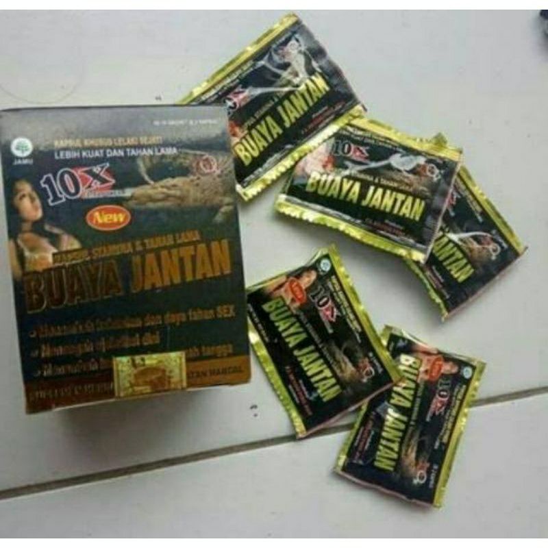 Jual kapsul buaya jantan 10x | Shopee Indonesia