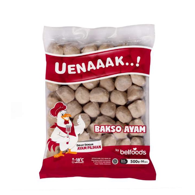 Jual Belfoods Uenaaak Bakso Ayam Umm 500 gr | Shopee Indonesia
