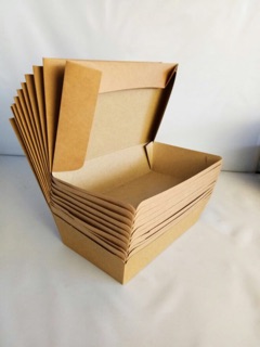 Jual PAPER LUNCH BOX / LUNCH BOX KERTAS / BOX NASI KERTAS / KOTAK ...