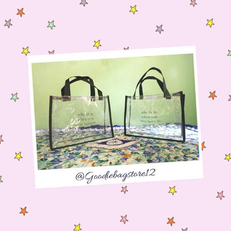 Jual tas mika sablon modern tas new model tas aesthetic tas mika ...