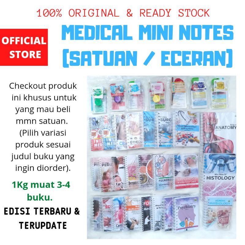 Jual Temurah | New | ORIGINAL Medical Mini Notes COASS Satuan / Eceran ...