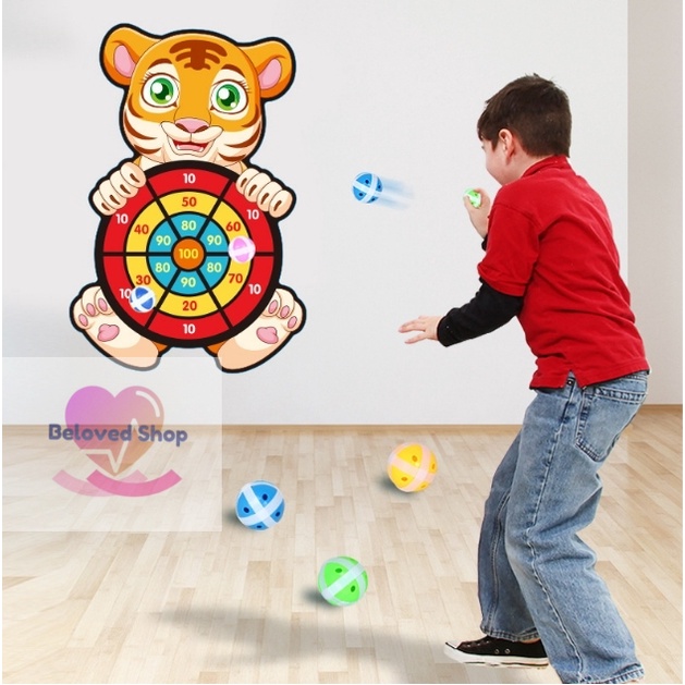 Jual Mainan Papan Lempar Bola tanding Point tertinggi / Highest Point ...