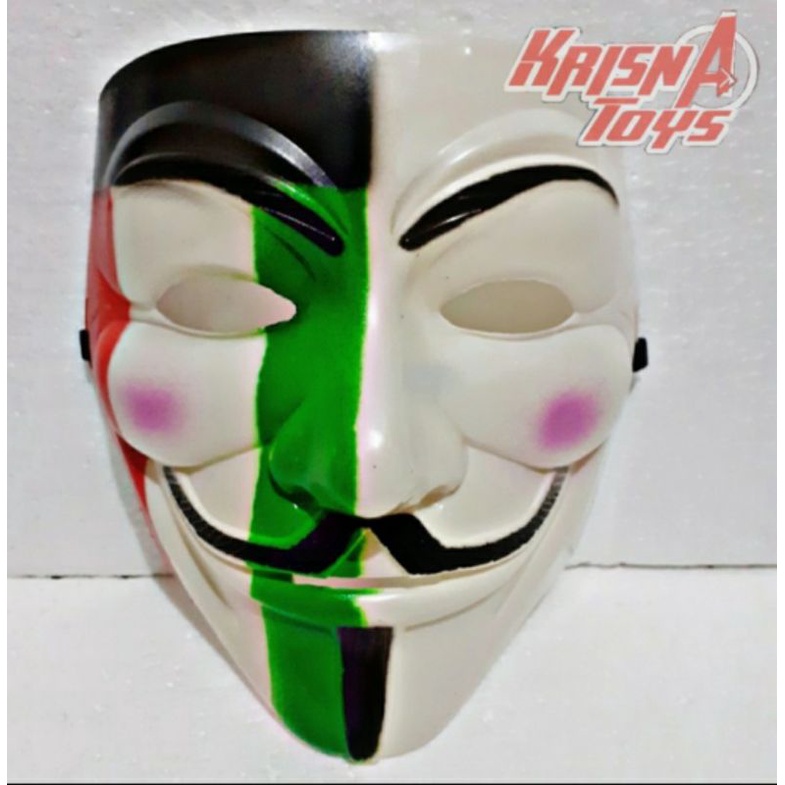 Jual TOPENG HACKER PALESTINE/ANONYMOUS/TOPENG MAINAN HEKER Indonesia ...