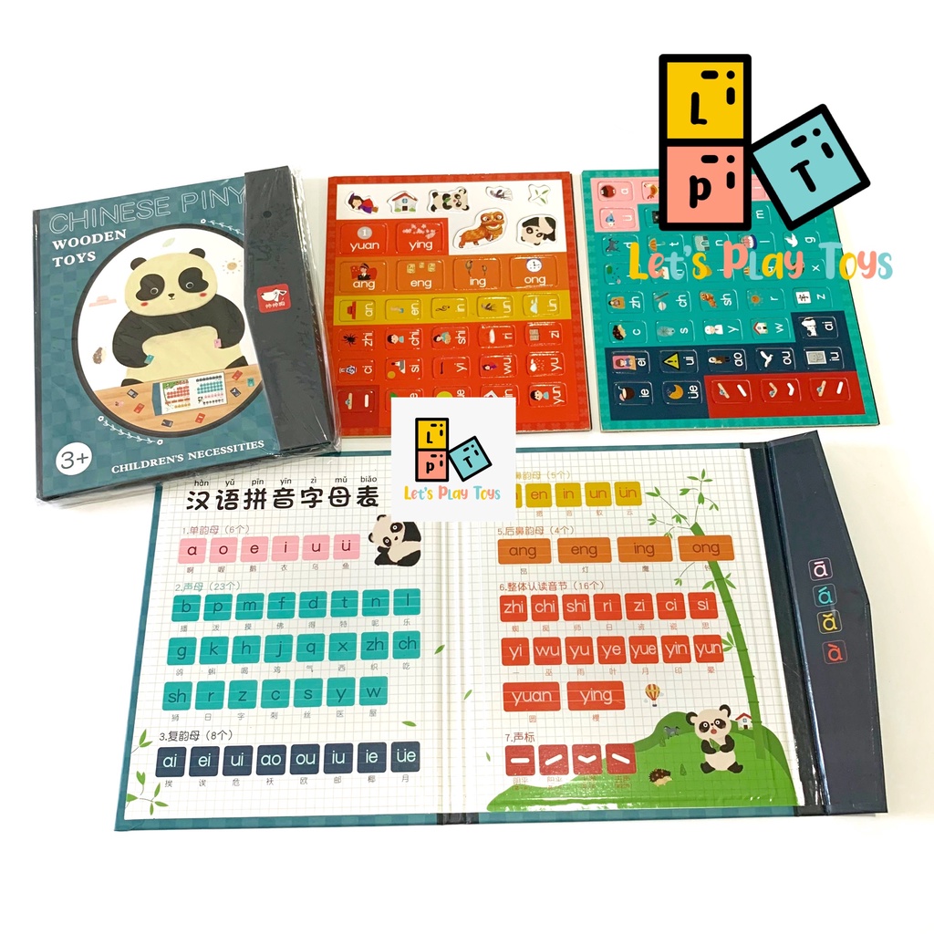 Jual READY Buku Magnet Anak Bahasa Mandarin / Buku Belajar Mandarin ...