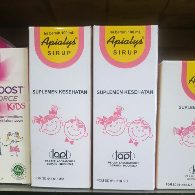 Jual APIALYS SIRUP 100ML | Shopee Indonesia