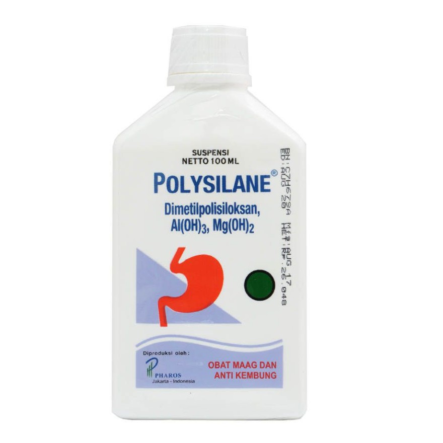 Jual Polysilane Sirup Cair 100 Ml Suspensi Maag | Shopee Indonesia