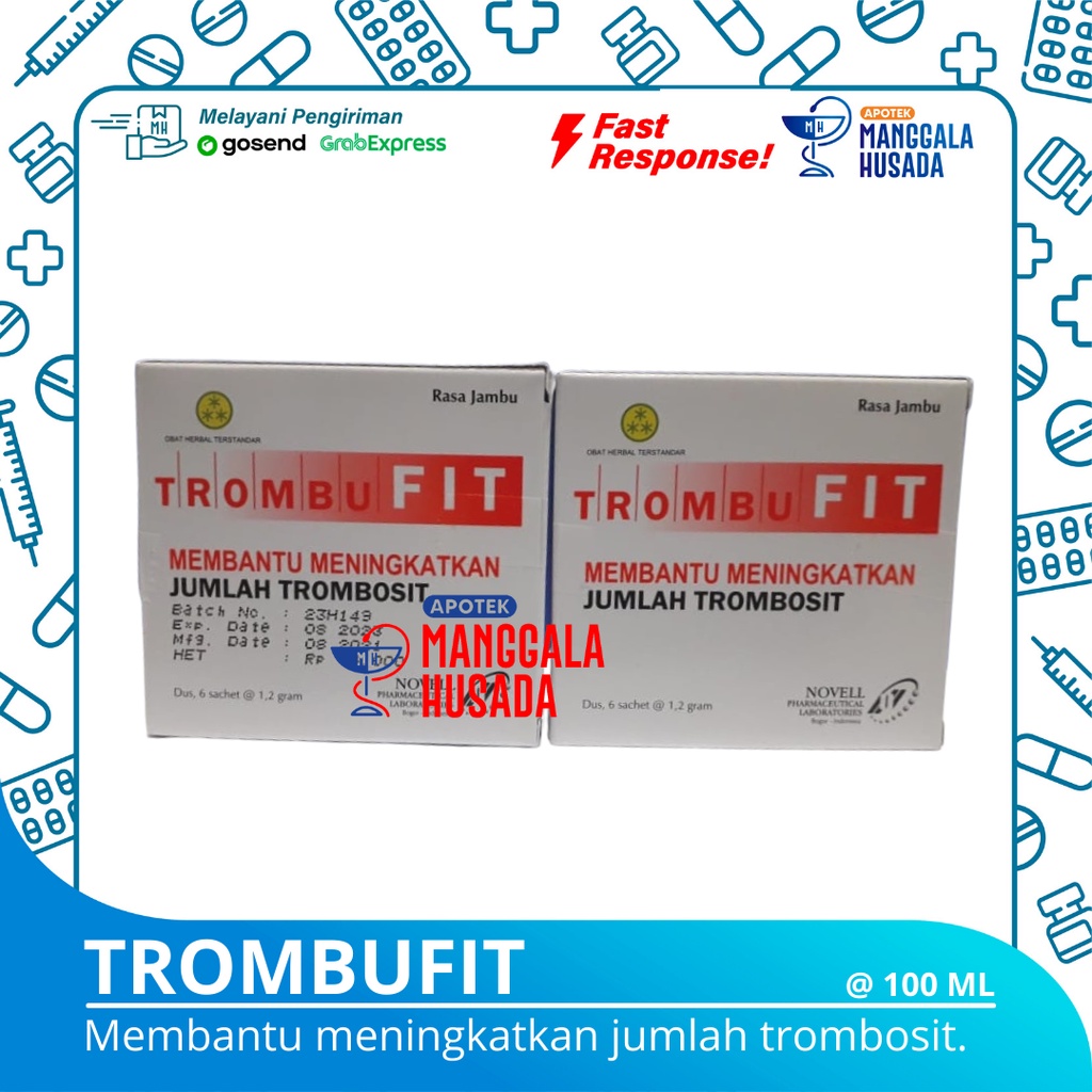 Jual TROMBUFIT SACHET PER BOX @ 6 SACHET | Shopee Indonesia
