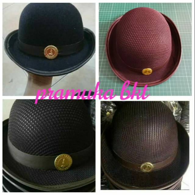 Jual Topi Boni pramuka tebal / sedang | Shopee Indonesia