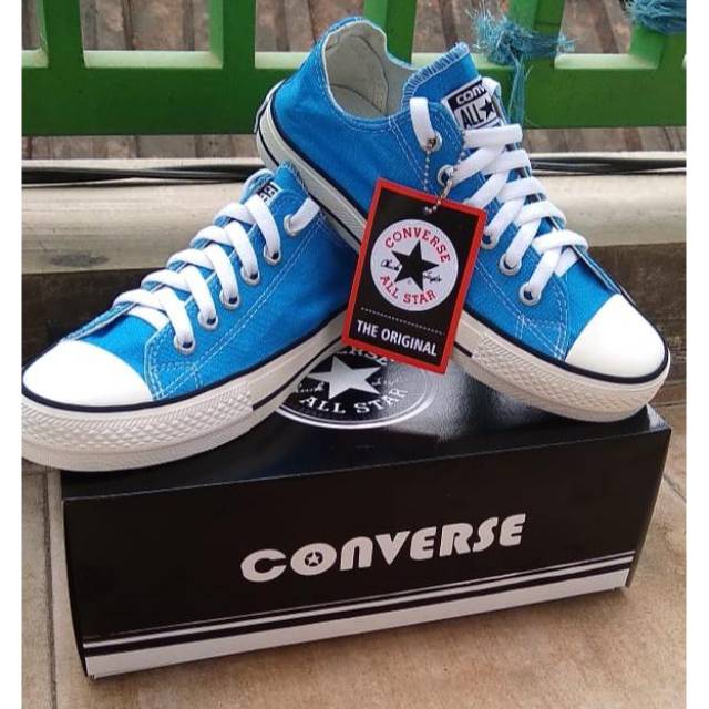 Jual SEPATU CONVERSE CLASSIC KUALITAS PREMIUM BIRU[made in vietnam ...