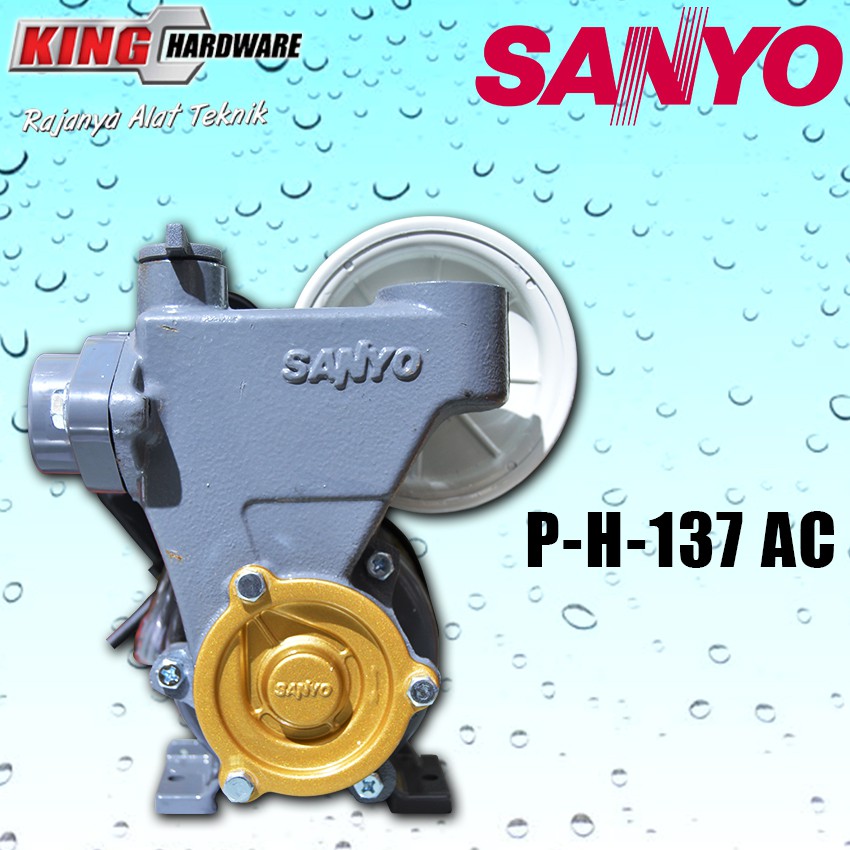 Jual Pompa Air Otomatis Sanyo Type: PH137AC (Khusus Medan-GOSEND) Indonesia|Shopee Indonesia