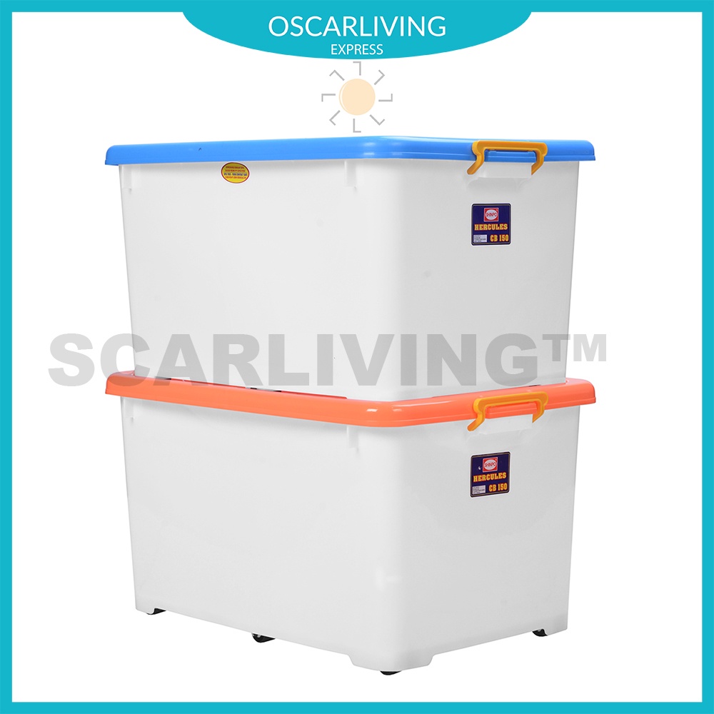 Jual Shinpo Container 119 Hercules Box Container 150 Liter + Roda / Box ...