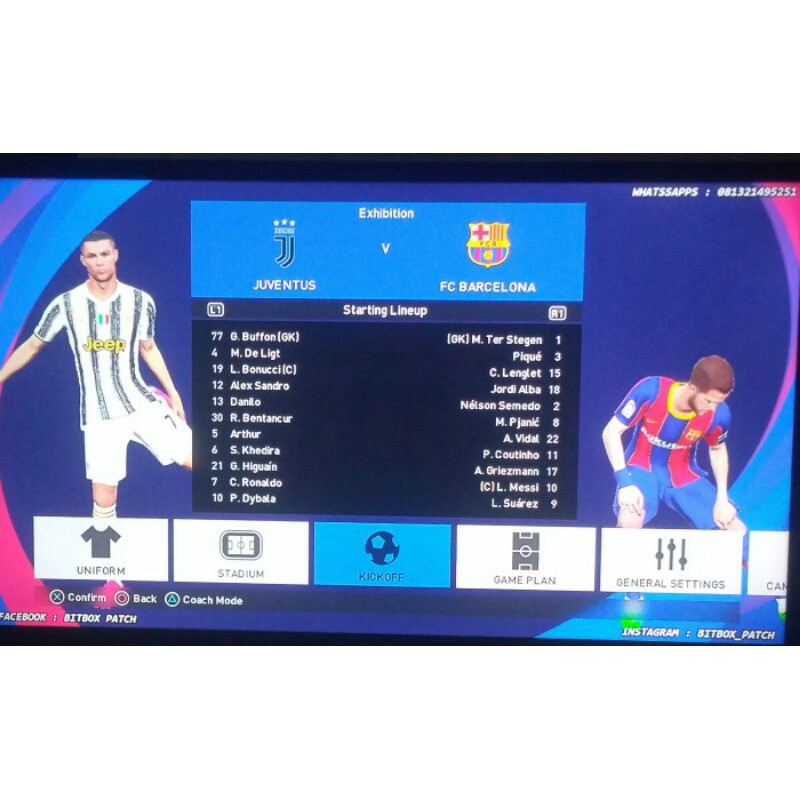 Jual PES 2021 BITBOX PATCH UNTUK PS3 | Shopee Indonesia