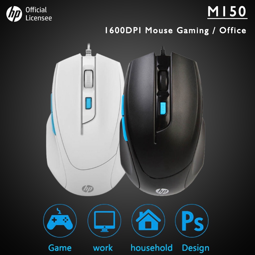 Jual Mouse Gaming HP M150 - 1600DPI USB Wired | Shopee Indonesia