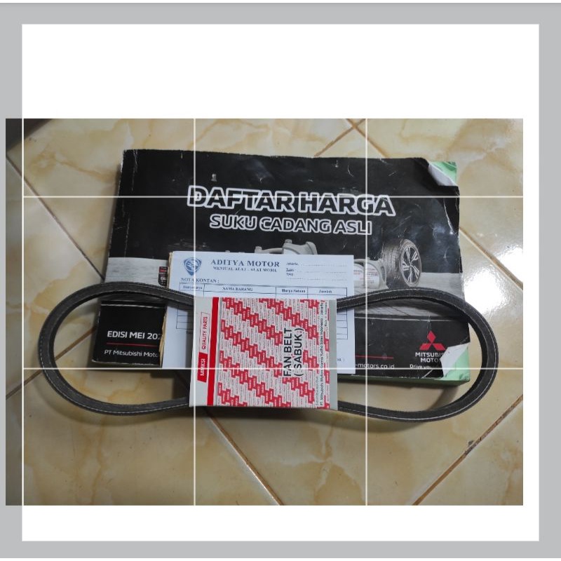 Jual fan belt v-belt van belt ac A35 PAJERO SPORT TRITON 2500cc KB4 ...