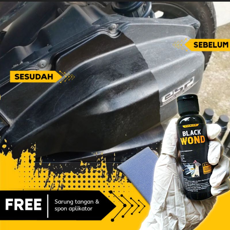 Jual Penghitam Body Motor Permanen Bodi Kasar Dasboard Dasbor Motor ...