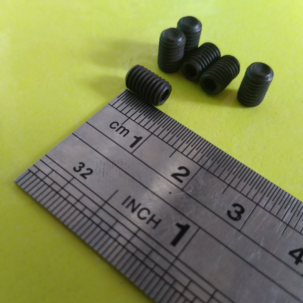 Jual M5X8 BAUT L TANAM BAJA HITAM KUNCI L2,5 / L 2,5 / BAUT L TANAM M5 ...