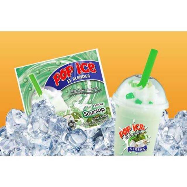 Jual Pop ice rasa sirsak 10pcs = 1 renteng | Shopee Indonesia