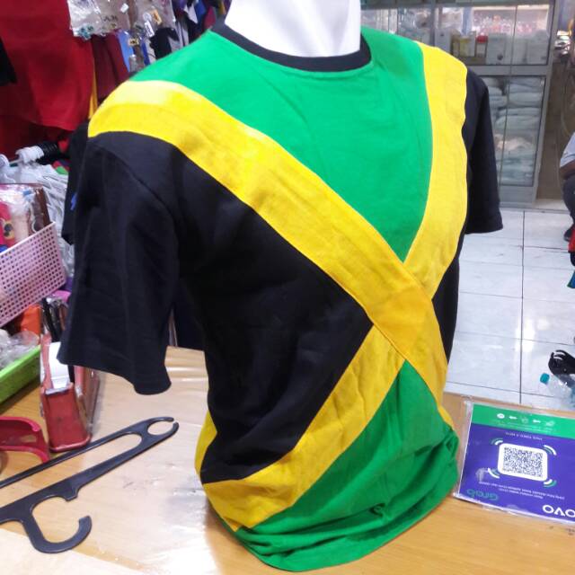 Jual KAOS JAMAICA BAJU JAMAICA BAJU REGGAE RASTA BENDERA REGGAE KAOS ...