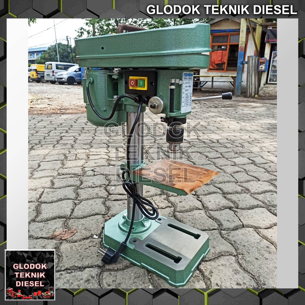 Jual Mesin Bor Duduk 13MM Bench Drill Machine13 MM ZJ 4113 | Shopee ...