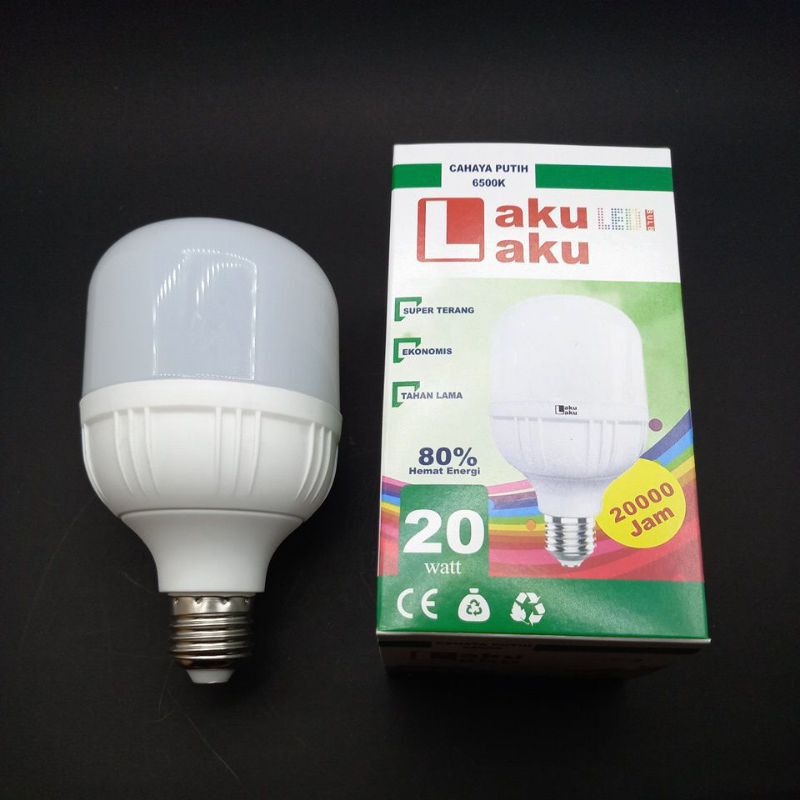 Jual Lampu LAKU LAKU 20 watt/bohlam led/led tabung/lampu murah | Shopee Indonesia