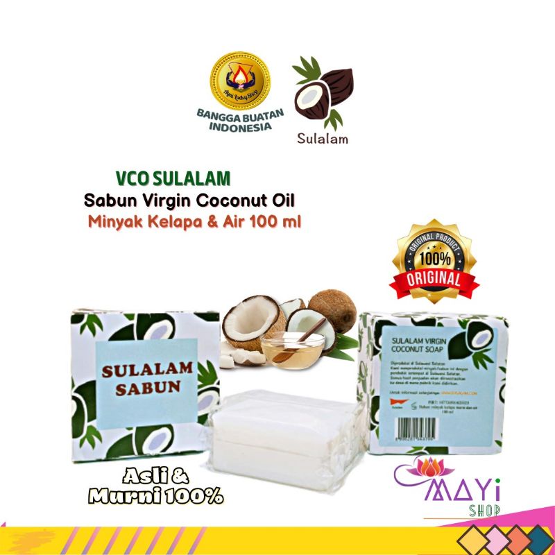 Jual Sabun VCO Virgin Coconut Oil Sulalam Sehat Premium Berkualitas ...