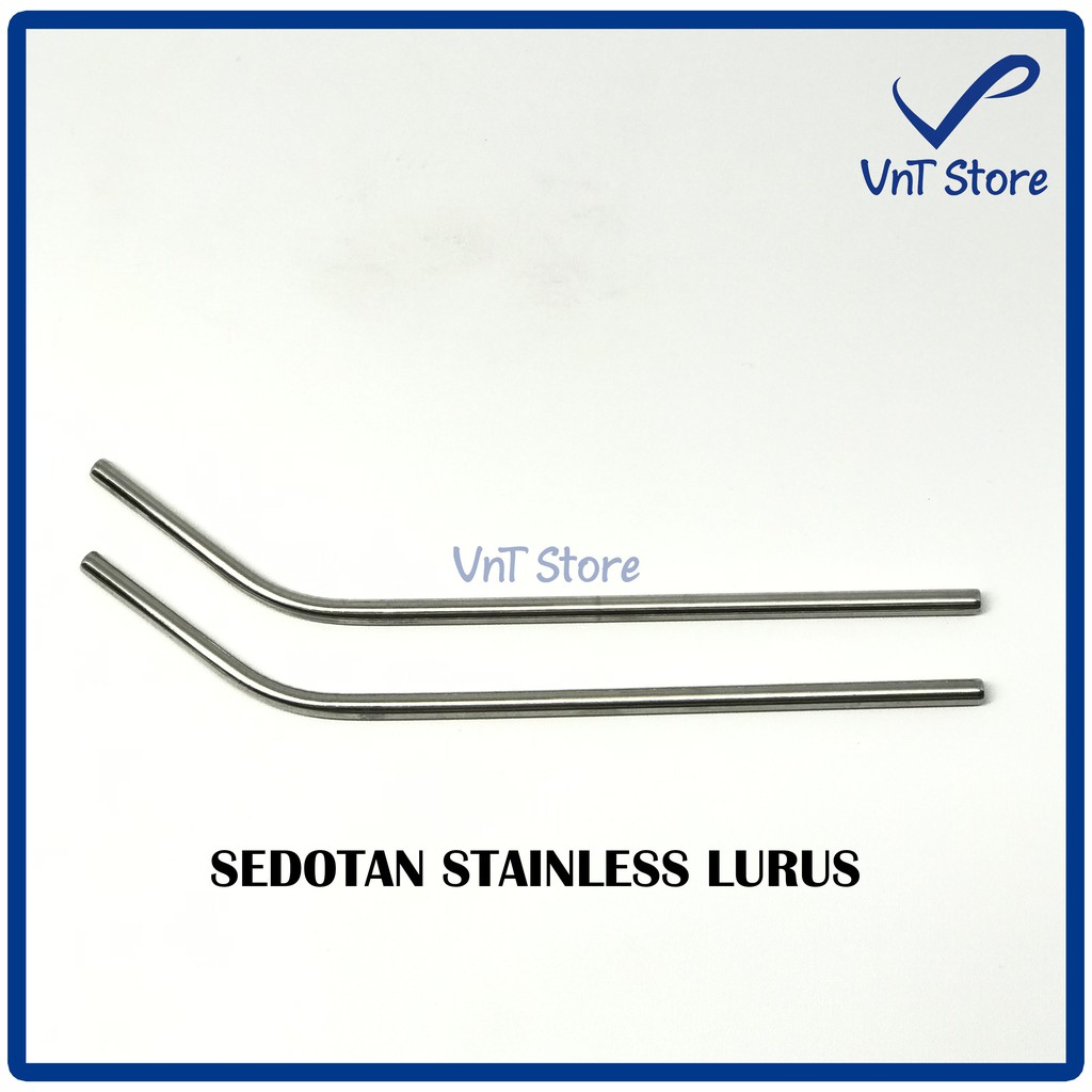 Jual SEDOTAN STAINLESS BENGKOK STRAW SEDOTAN BESI STAINLESS SILVER ...