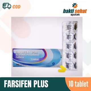 Jual Farsifen Plus || Farsipen plus || 1 strip 10 tab | Shopee Indonesia