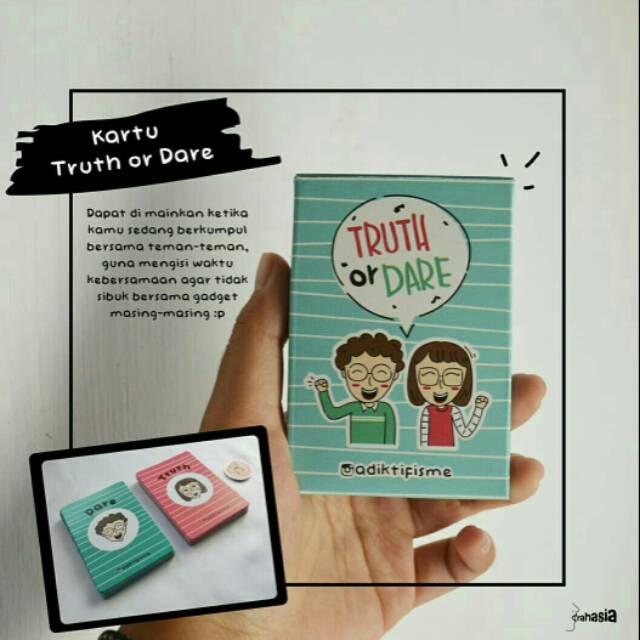 Jual Kartu Truth or Dare Indonesia|Shopee Indonesia Jual Kartu Truth or Dare Indonesia|Shopee Indonesia