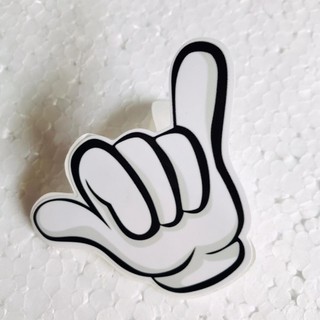 Jual Sticker Tangan Bahan Ritrama Laminasi Glossy Indonesia|Shopee ...