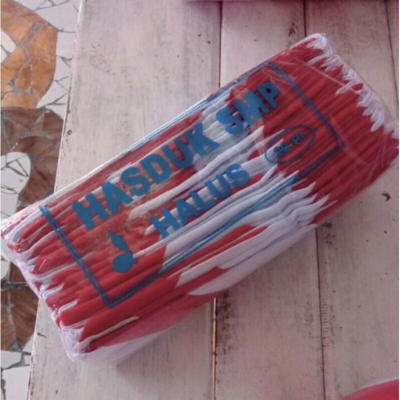 Jual hasduk pramuka SMP halus biasa 20 potong | Shopee Indonesia