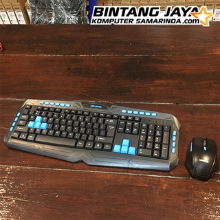 Jual Gaming Kit Set Wireless NYK Nemesis WS500 Gladiator (Keyboard ...