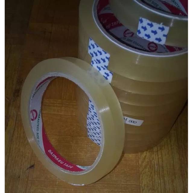 Jual Lakban bening 1/2 inch | Shopee Indonesia