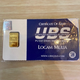 Jual logam mulia 1gr UBS | Shopee Indonesia