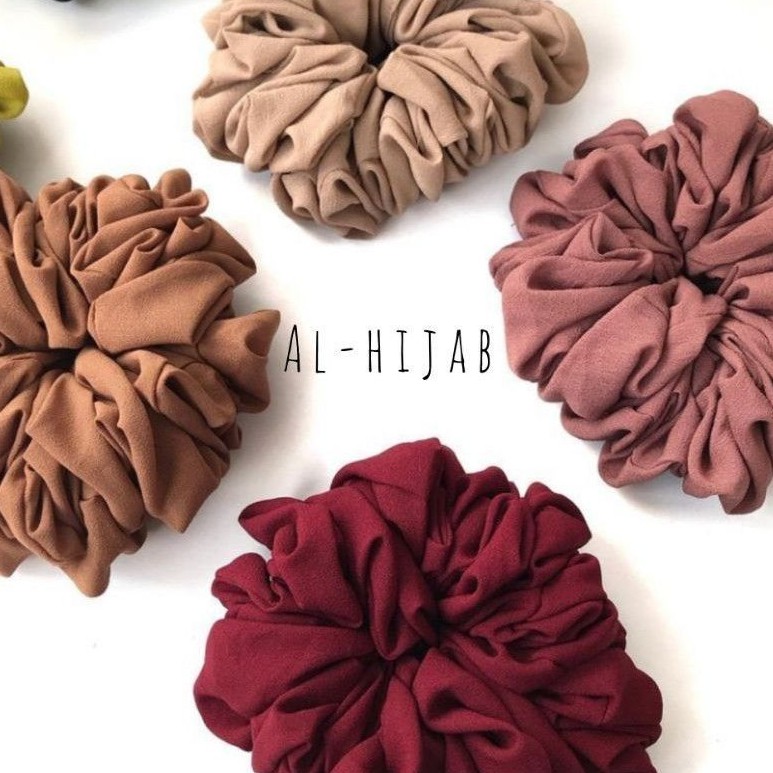 Jual Cepol Hijab Jumbo/Scrunchie Hijab Large/Ikat Rambut Premium/Anti ...