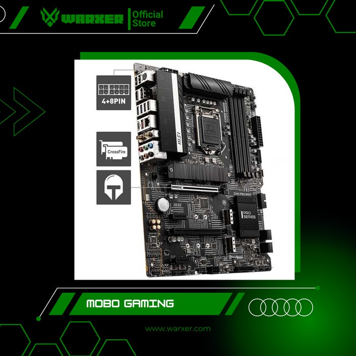 Jual MSI Z590 PRO WIFI Motherboard Intel DDR4 USB 3.2 SATA3 LGA1200 ...