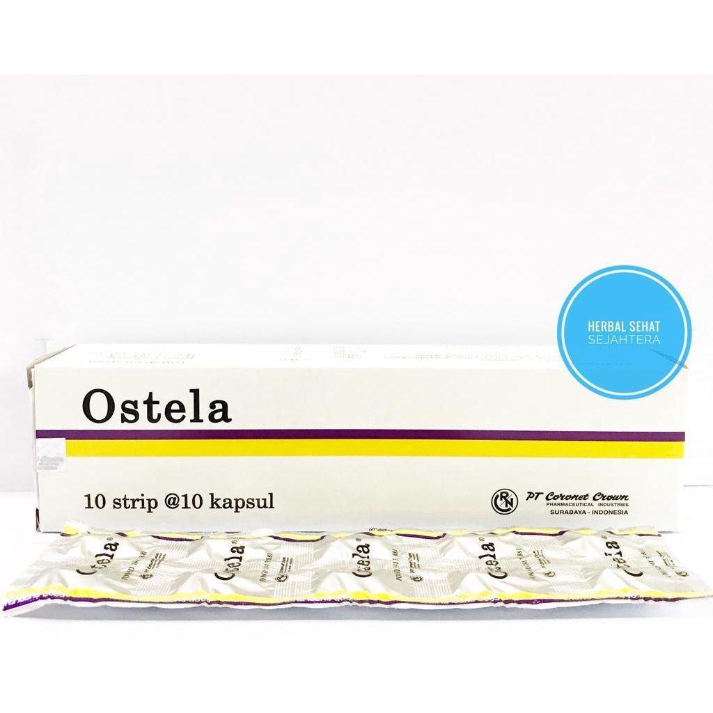 Jual OSTELA Ostela isi 100 kapsul Per Box - membantu menjaga kesehatan ...