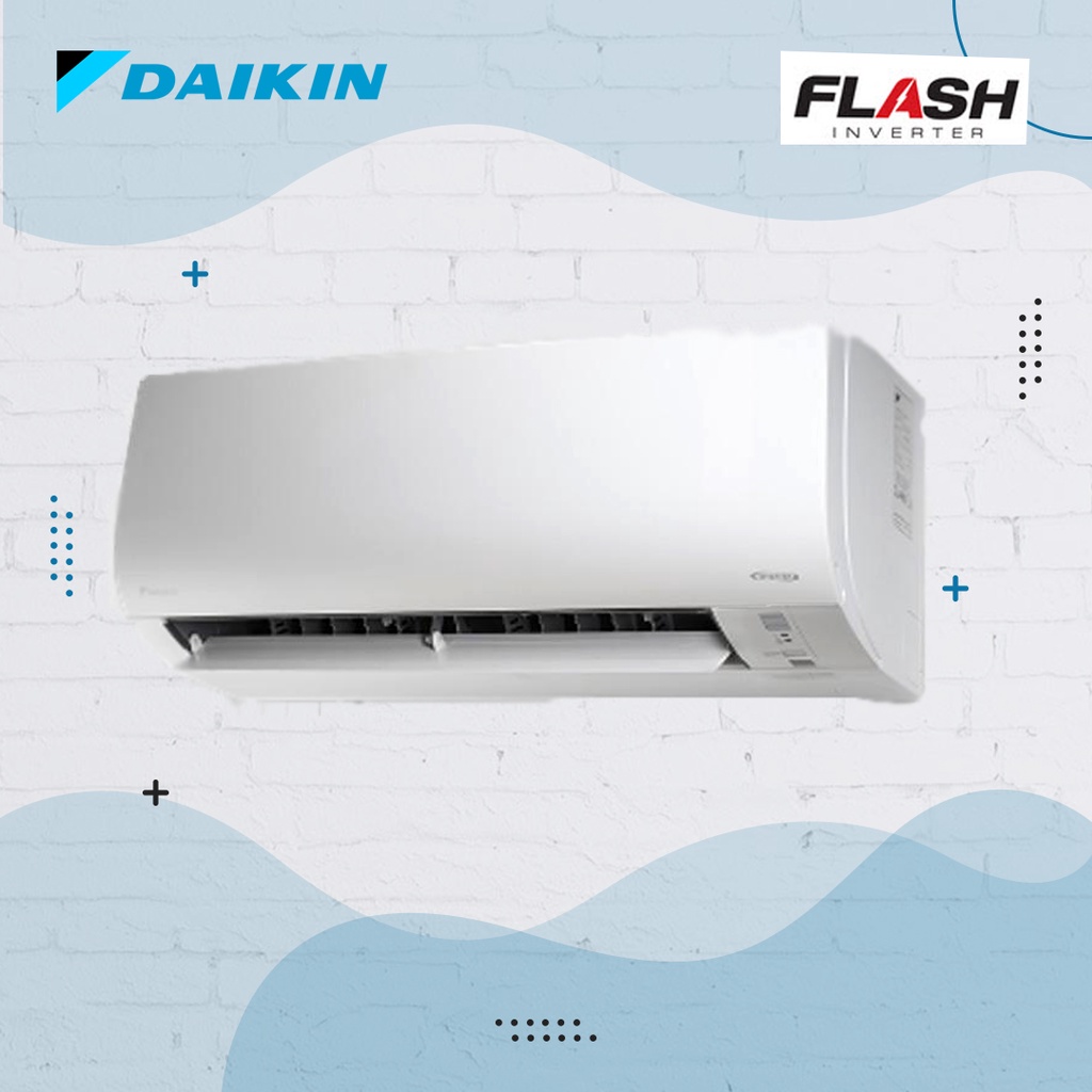 Jual AC DAIKIN FLASH INVERTER MURAH FTKQ 50 UV 2 PK SPLIT GARANSI RESMI ...