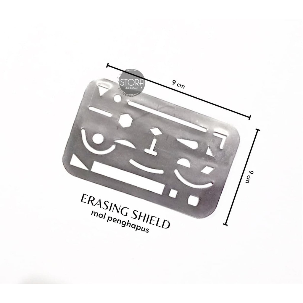 Jual Penggaris Mal Penghapus / Pelindung Penghapus | Shopee Indonesia