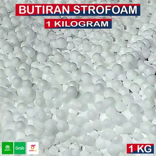 Jual Butiran Styrofoam, Styrofoam Butiran 1Kg / Isi Bean Bag Butiran ...