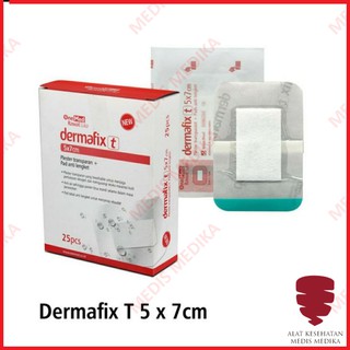 Jual Dermafix T 5 x 7 cm Onemed Plaster Transparan 5x7cm Peralatan P3K ...
