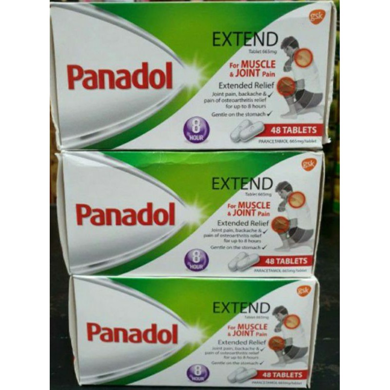 Jual panadol extend for muscle & join pain exp Jun 2023 | Shopee Indonesia