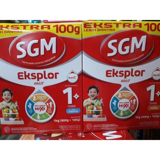 Jual SGM Eksplor Progress Maxx 1+ Madu /Vanila 900gr Exp.date: Agustus 2024. Packing : Kardus ...
