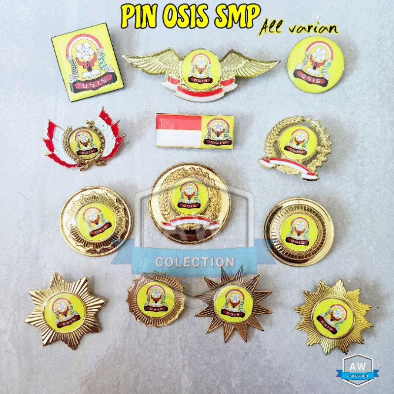Jual PIN OSIS SMP ALL VARIAN | Shopee Indonesia
