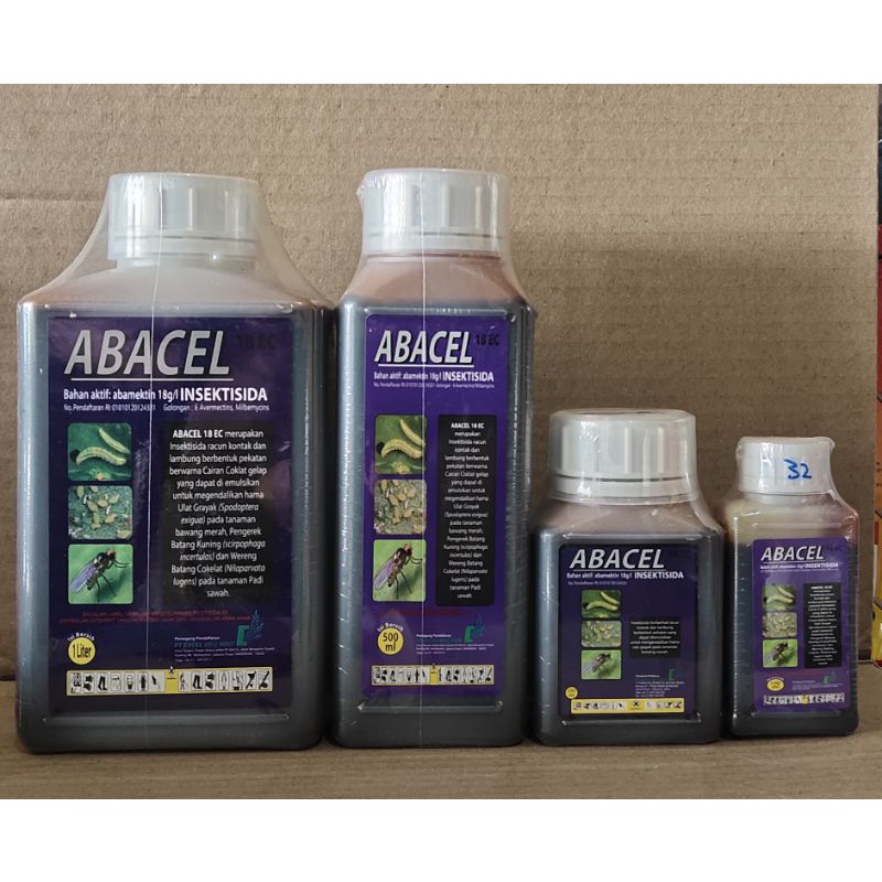 Jual ABACEL 18 EC/250ml. INSEKTISIDA PENGENDALI UNTUK HAMA ULAT ...
