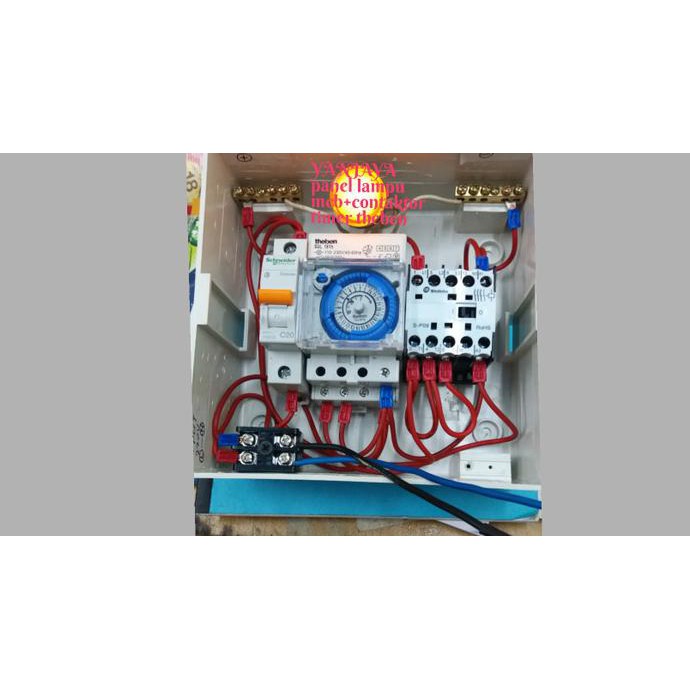 Jual Panel Timer Theben Mcb Kontaktor Panellampu Otomatis Panel Timer