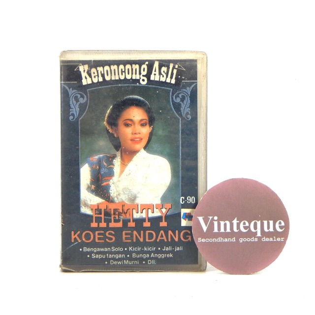Jual Kaset Tape Pita Hetty Koes Endang Keroncong Asli | Shopee Indonesia