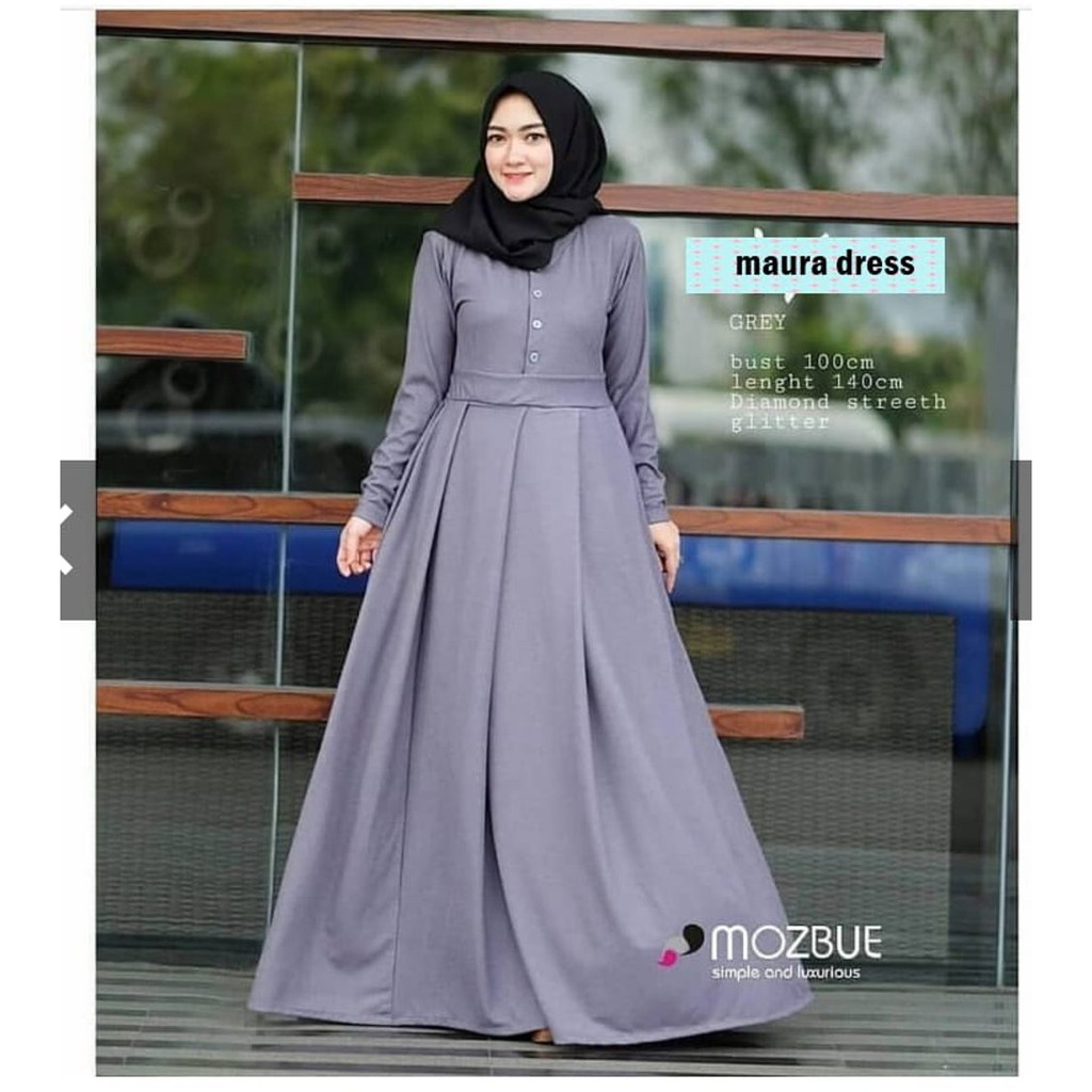 Review tentang maura dress muslim/saskinurgita_ol_shoop ~ Baju Gamis ...