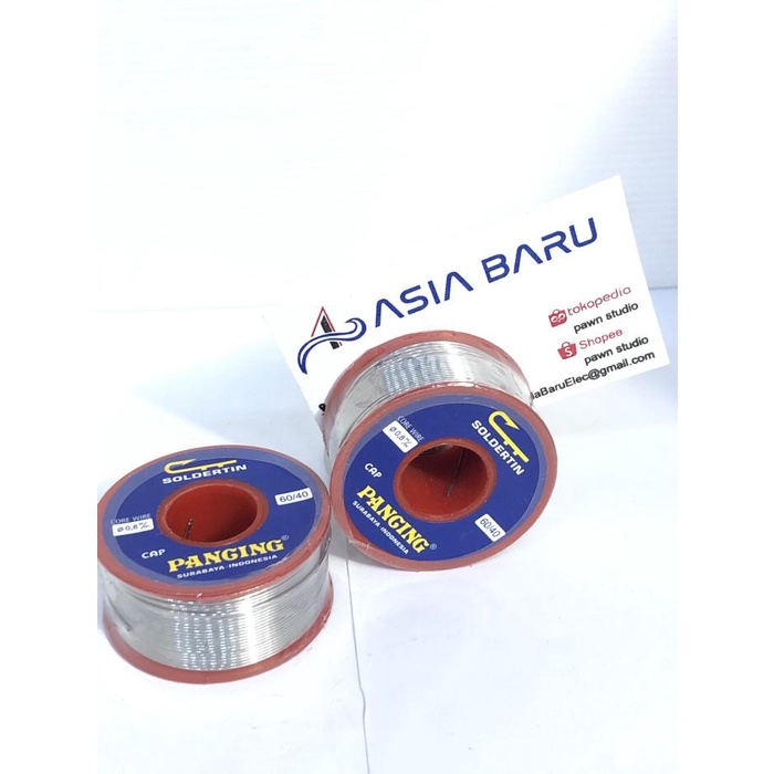 Jual Timah Solder Timah Cap Pancing 60/40 0.8Mm 1/4Kg 250G 250 Gram | Shopee Indonesia