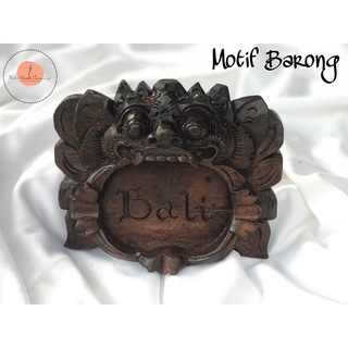 Jual Asbak rokok kayu murah motif ukiran unik Bali Kayu Sonokeling ...