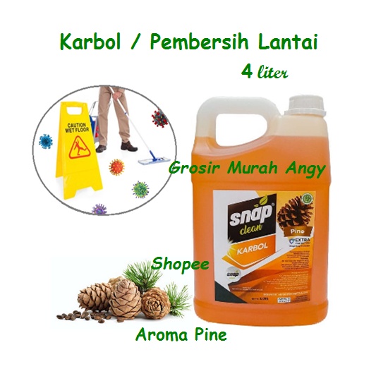 Jual Karbol Pine Anti bakteri Pembersih Lantai Karbol Disinfektan ...